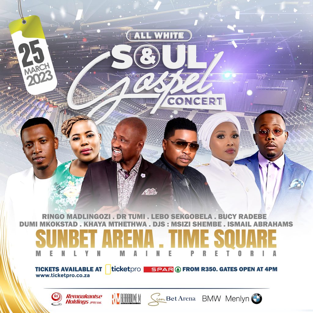 All White Soul & Gospel Concert is COMING in March